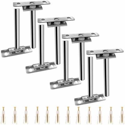 China Hardware 4 Tapping Screws 4'' Adjustable Shelf Support for Metal Floating Shelves for sale