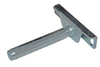 China Hardware 4 Tapping Screws 4'' Adjustable Shelf Support for Metal Floating Shelves for sale