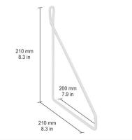 China Nonstandard Fil Wire Brackets Black for Triangle Bracket Standard High- for sale