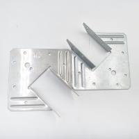 China Galvanized Metal Timber Connector for Furniture Wood Single-side Bracket Structure for sale