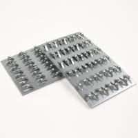 China Galvanized Metal Timber Connector for Furniture Wood Single-side Bracket Structure for sale