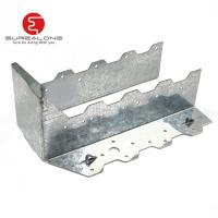 China Top Choice Roof Joist Hanger for CNC Stamping Equipment Black Steel Wood Connectors for sale