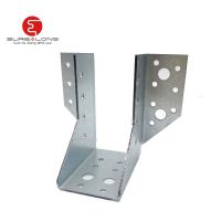 China Top Choice Roof Joist Hanger for CNC Stamping Equipment Black Steel Wood Connectors for sale