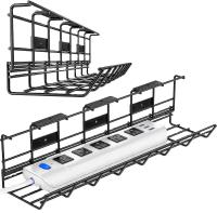 China Streamlined Cable Management Tray for Office and Home 40*10*10cm Logo Customized Logo for sale