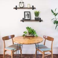 China Rustic Wood Floating Shelves Wall Storage Triangle Bracket for Custom Size Industrial for sale