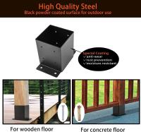China 4x4 Post Base, Post Brackets(Inner Size 3.6