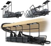 China Electric Office Furniture Cable Management Tray with Raceway and Solid Power Coating for sale