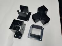 China Bending Metal Bracket for Timber Frame Gazebo Kit 4*4 6*6 Modular Size Construction for sale