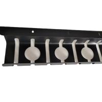China Living Room Cable Management Solution 2 Pack 3 Holes Metal Under Desk Wire Organizer for sale