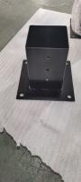 China Modular Size Pergola Bracket for Easily Assembled Black 4x4 6x6 3-way Straight Corner for sale