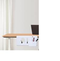 China Under Desk Cable Management Tray Office Organizer Cable Raceway Desk Cable Organizer for sale