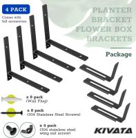 China Flexible Flower Box Holder for Holding Different Flower Boxes Planter Box Brackets for sale