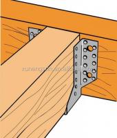 China Nonstandard Hot Dipped Galvanized 2x6 Deck Joist Hanger with Black Coating for sale