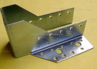 China Nonstandard Hot Dipped Galvanized 2x6 Deck Joist Hanger with Black Coating for sale