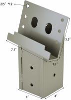 China Deep Deer Stand Hunting Blinds Shooting Shack Outdoor 4x4 Compound Angle Brackets Nonstandard for sale
