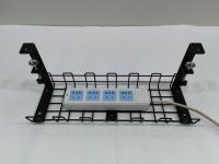 China Under Desk Cable Management Trays for Organized Workspaces Single Tier 1mm Thickness for sale