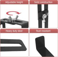 China Wall Mount Window Flower Box Brackets with Adjustable Iron Structure and Planter Box for sale