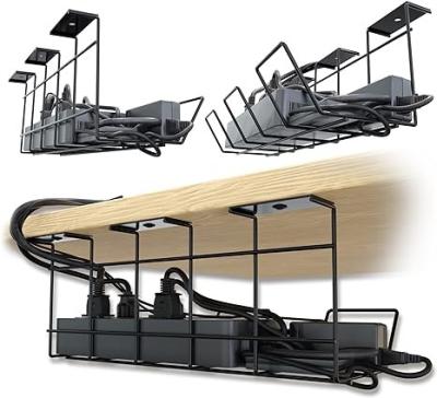 China Single Tier Wire Storage Tray The Ultimate Solution for Under Desk Cable Management for sale