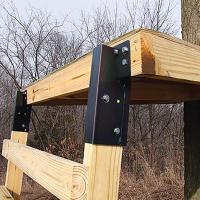 China Customized Hardware Hunting Platform Brackets Deer Blind Elevators 4X4 2x4 for Items for sale