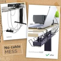 China Single Tier Wire Storage Tray The Ultimate Solution for Under Desk Cable Management for sale