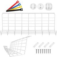 China Single Tier Wire Storage Tray The Ultimate Solution for Under Desk Cable Management for sale