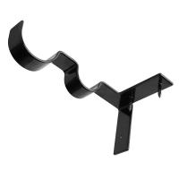 China Double Curtain Rod Holders Brackets for Window Bedroom Home Decoration Party Occasion for sale
