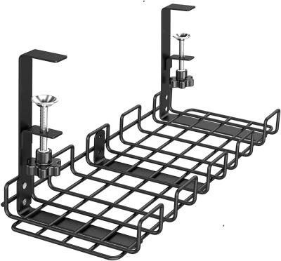 China Office Electric Wire Organizer Tray Non-folding Rack for Hassle-free Wire Management for sale