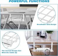 China Office Electric Wire Organizer Tray Non-folding Rack for Hassle-free Wire Management for sale