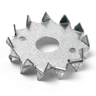 China Standard Steel Double Sided Toothplate Gang Nail Plates for Wood Round Truss for sale