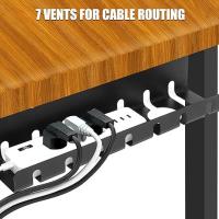 China Living Room Wire Storage Under Desk Cord Organizer Tray Set for Computer Cable Storage for sale