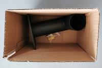 China L Shape Bracket Tenon Adaptor for Commercial LED Shoebox Area Lights Hot Dip Galvanized for sale