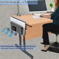 China Desk Side Storage for Laptops and Tablets No Assembly Required for sale
