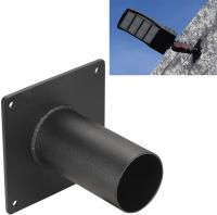 China Outdoor Light Fixtures Arm Mounting Bracket for Parking Lot Lights Shoebox Light for sale