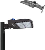 China Outdoor Light Fixtures Arm Mounting Bracket for Parking Lot Lights Shoebox Light for sale