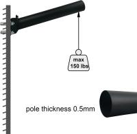 China Outdoor Arm Brackets for Street Light Pole Mounting Bracket for Solar Street Light Extension Arm for sale