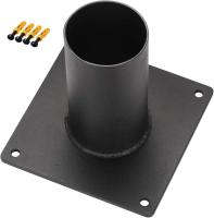 China Heavy Duty Slip Fitter Tenon Adapter Base Straight Arm Wall Mount Light Bracket for sale