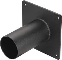 China Heavy Duty Slip Fitter Tenon Adapter Base Straight Arm Wall Mount Light Bracket for sale