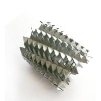 China Customized Steel Round Roof Truss Tooth Nail Plate Timber Frame Fasteners Metal Round Connector for sale