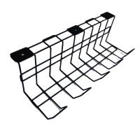 China Electric Wire Organizer Tray for Home/Office 2 Pack Wire Management Under Desk Shelf for sale
