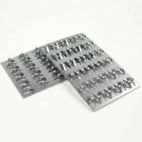 China Silver Hardware Materials Stamping Knuckle Nail Plate Mending Plate for Standard for sale