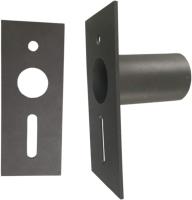 China Arm Mounting Light Fixture Brackets Heavy Duty Pier Mount Adapter for Durable Lighting for sale