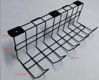 China Electric Wire Organizer Tray for Home/Office 2 Pack Wire Management Under Desk Shelf for sale