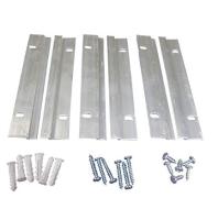 China Convenient Small Z Bar Hanger Z Clip for Mirror Mounting 6.2lbs Weight 50lbs Capacity for sale