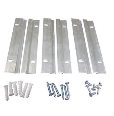 China Convenient Small Z Bar Hanger Z Clip for Mirror Mounting 6.2lbs Weight 50lbs Capacity for sale