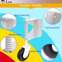 China Function Heavy duty Spring loaded small caster wheel for sliding gate Sustainable for sale