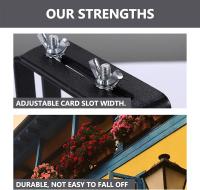 China Wall and Railing Flower Window Box Planter Brackets Process Stamping Punching Bending for sale