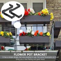 China Wall and Railing Flower Window Box Planter Brackets Process Stamping Punching Bending for sale
