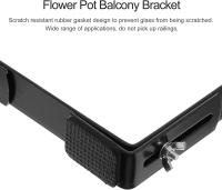 China Wall and Railing Flower Window Box Planter Brackets Process Stamping Punching Bending for sale