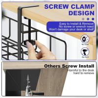 China Under Desk Cable Management Tray No Drill Steel Desk Cable Organizers Wire Management Tray for sale