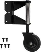 China Standard 4 inch Furniture Caster Wheels for Wooden Gate PVC Fence and Spring Loaded for sale